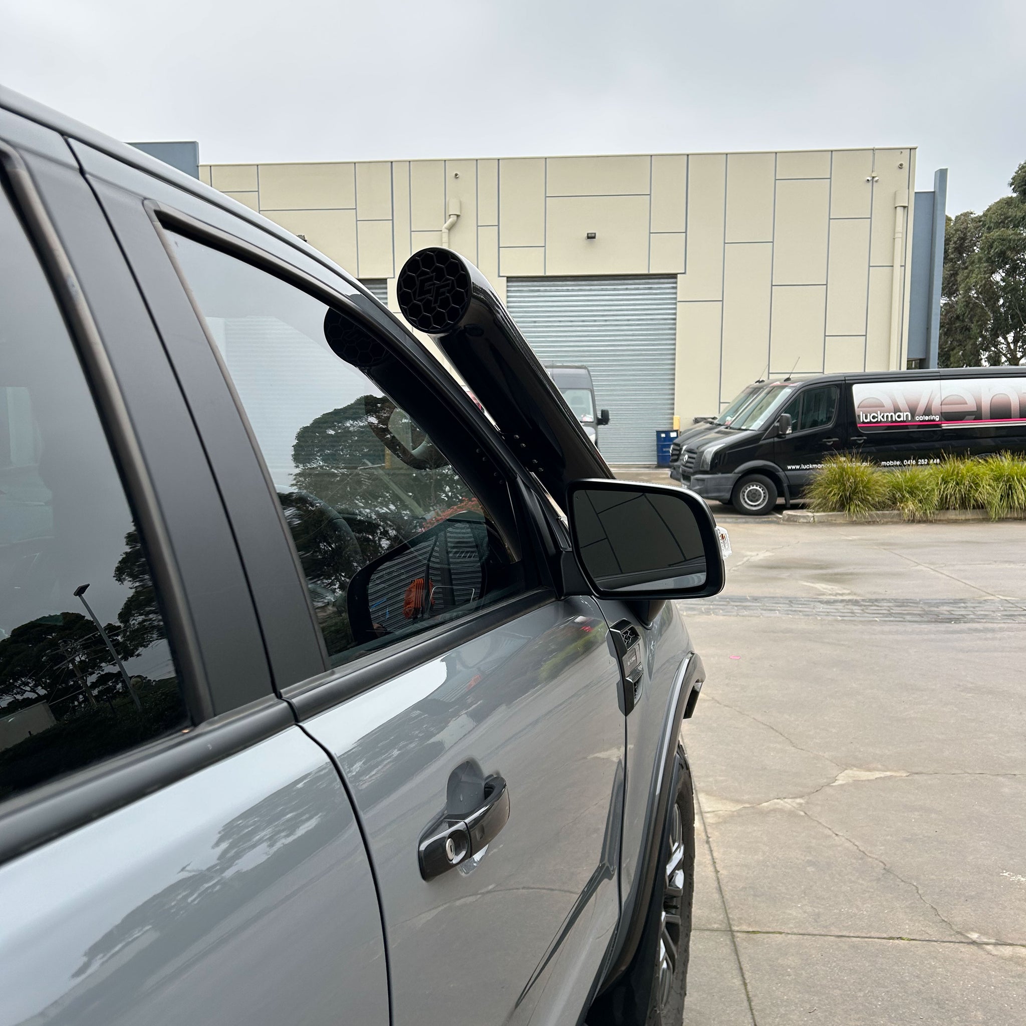 Ford Ranger PX Short-Entry Snorkel – Canna Fabrication